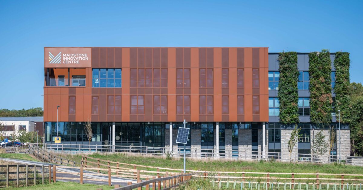 Maidstone Innovation Centre | Anvil Metal Cladding | Taylor Maxwell